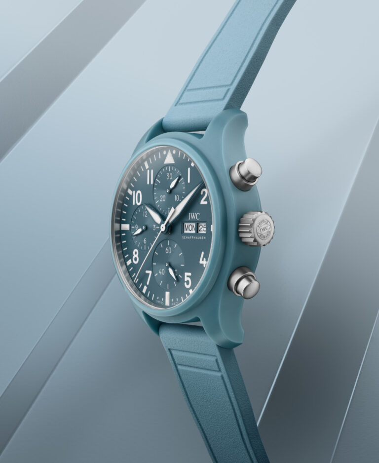 Meet The IWC Miramar Blue Pilot's Watch Chronograph Top Gun Watches ...