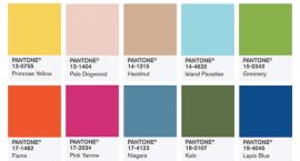 Pantone Spring Picks:Pale,Tropical Hues