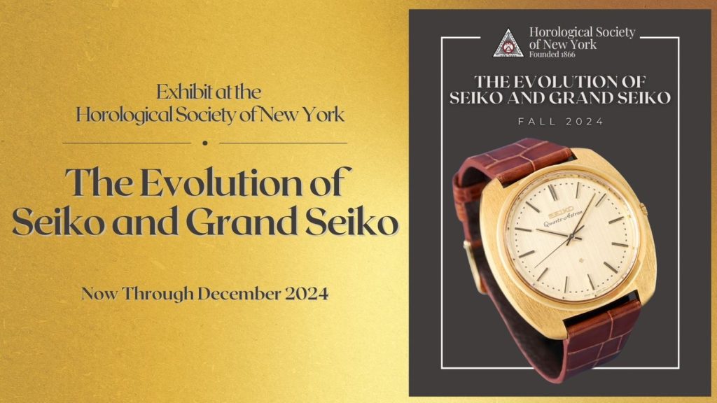 The World’s First Production Quartz Watch, Seiko Astron, On Display At ...