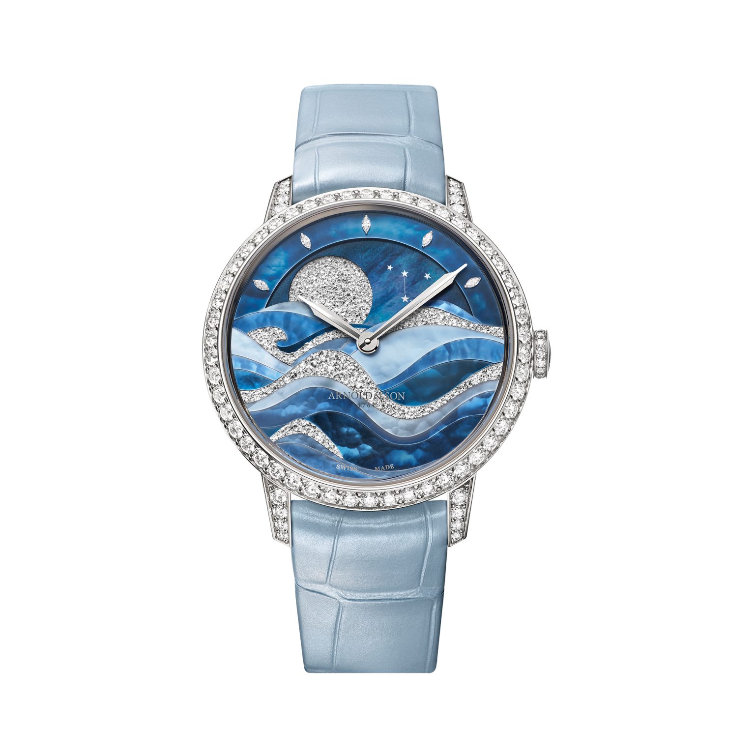 Time And Art At Its Finest: Arnold & Son Perpetual Moon Night Tide ...