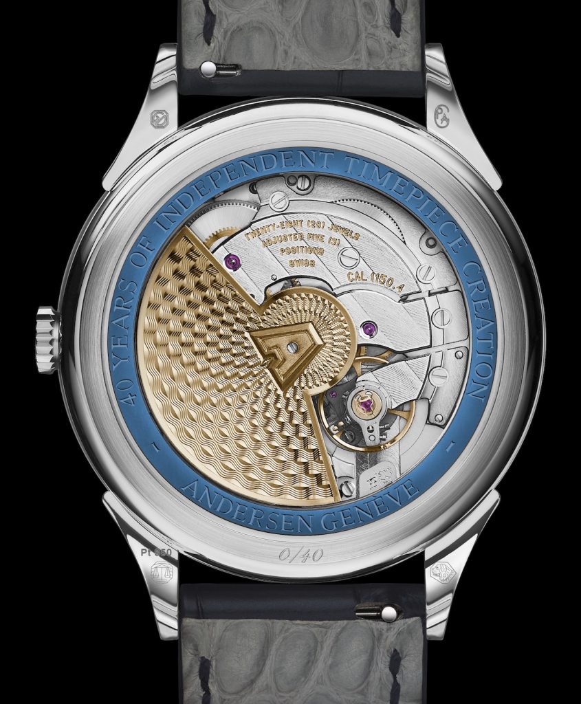 Meet The Andersen Geneve Platinum 40th Anniversary Jump Hour Watch ...