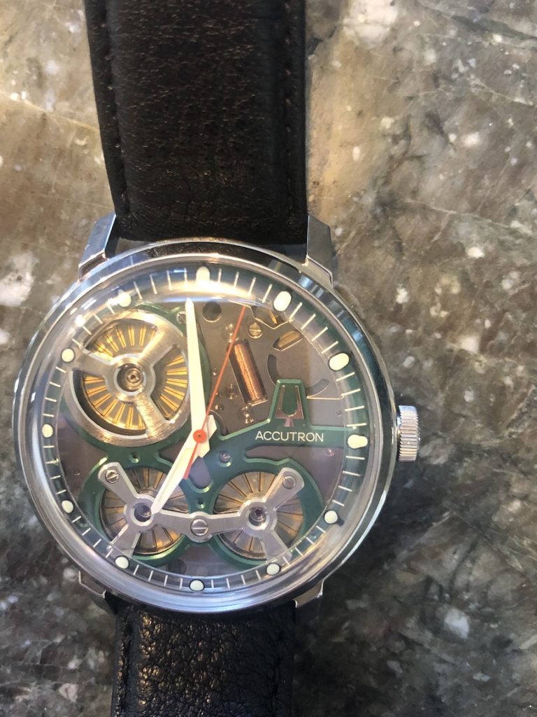 Watch Review: Accutron Spaceview With Electrostatic Movement ...