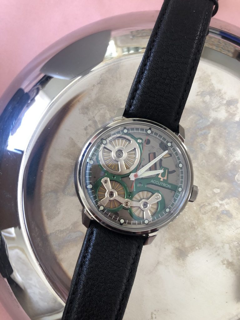 Watch Review: Accutron Spaceview With Electrostatic Movement ...