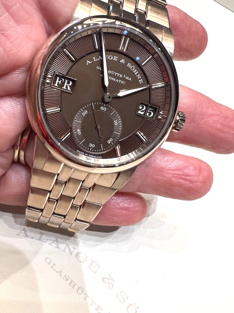 Hands On With A. Lange & Sohne’s Honey Gold Odysseus: WWG 2025 - ATimelyPerspective