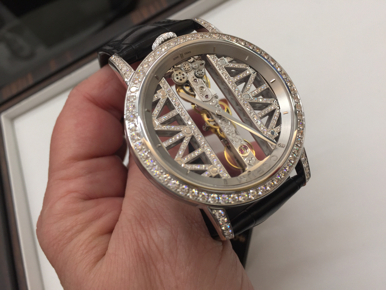 Hands On with Corum's Round Golden Bridge Watches
