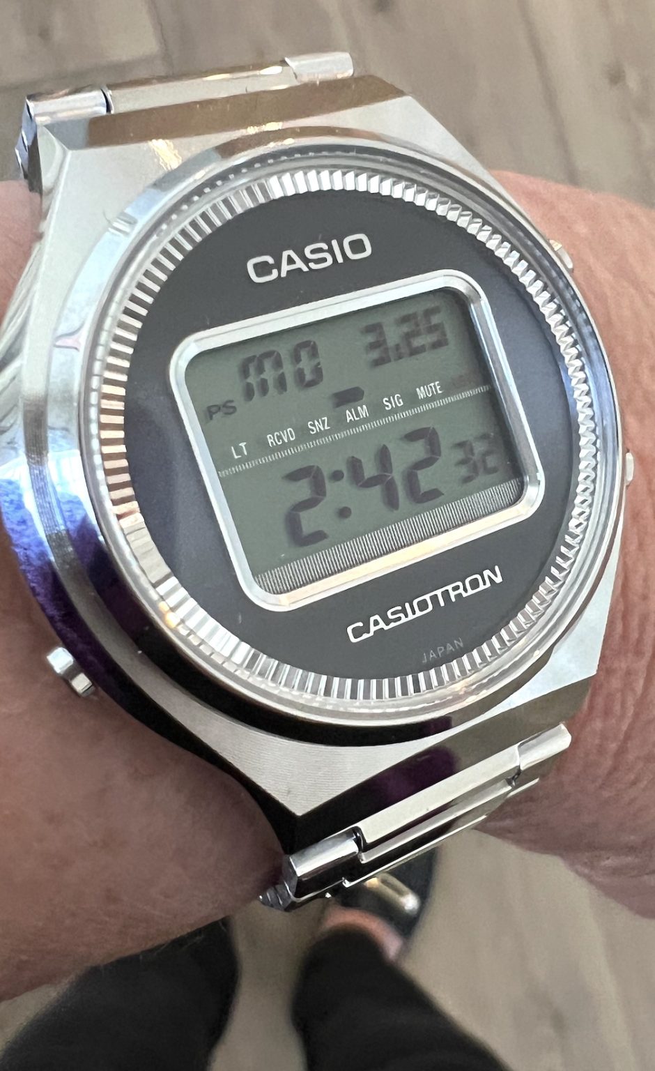 A Closer Look At The Casiotron 50th Anniversary Watch, TRN50-2A ...