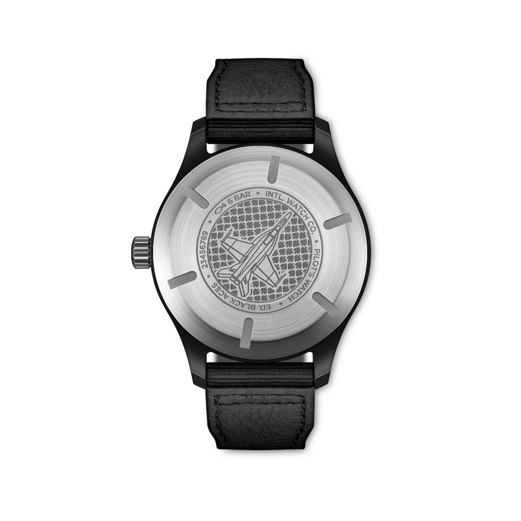IWC Unveils Full Luminescent Dial For Pilot’s Watch Black Aces ...