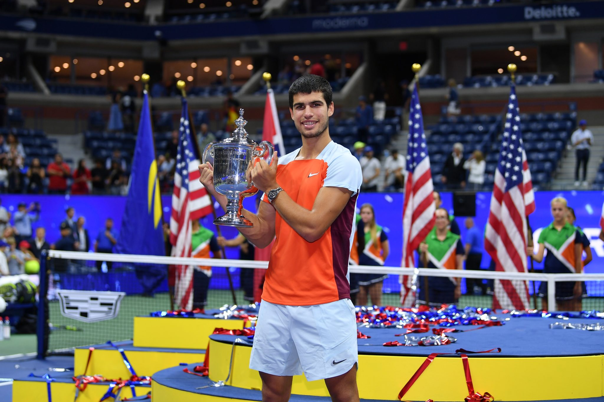 Rolex Brand Ambassadors Carlos Alcaraz, Iga Swiatek Win US Open Tennis ...